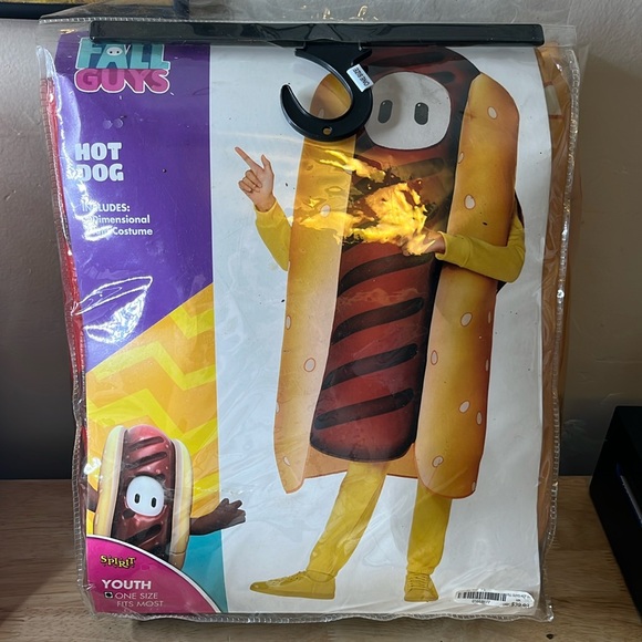 Spirit | Costumes | Fall Guys Hot Dog Halloween Costume Foam 3d Costume ...